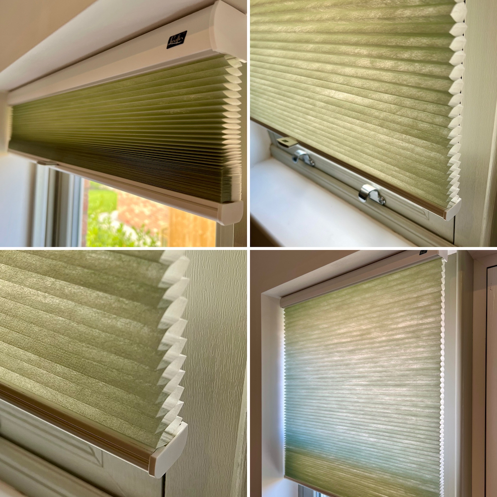 Hand-Made Roman Blinds - Self-Stack or Waterfall? Inside or Outside the ...