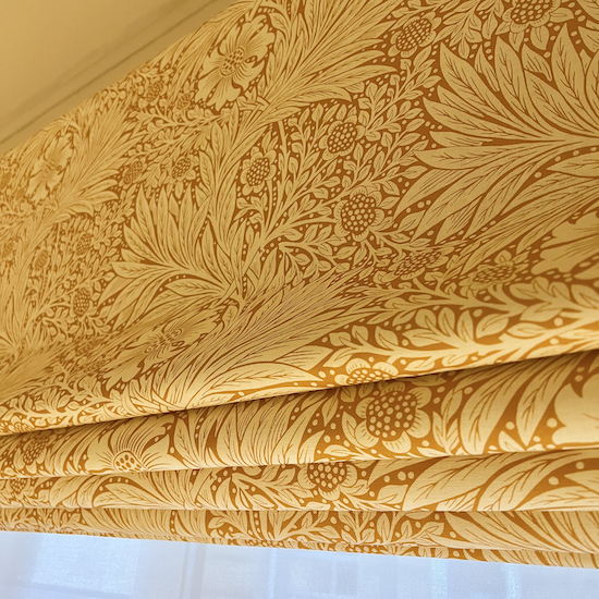 Hand-Made Roman Blinds - Self-Stack or Waterfall? Inside or Outside the ...